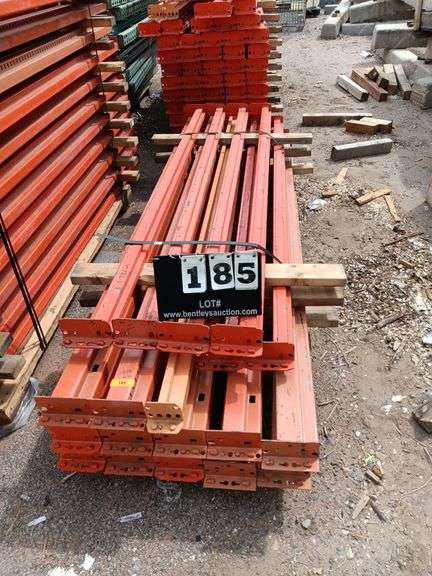 PALLET: PALLET RACK CROSS BEAMS (ARMS, 8' & 7' (19X MONEY) - Bentley ...