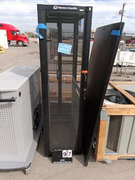 WESTERN SCIENTIFIC METAL RACK - Bentley & Associates, LLC