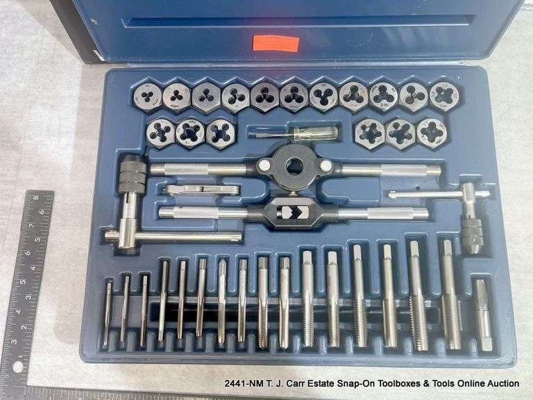 DESCO 40-PC TAP & DIE SET - Bentley & Associates, LLC