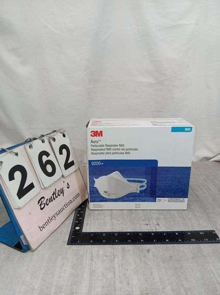 OPEN BOX OF N95 MASKS - Bentley & Associates, LLC