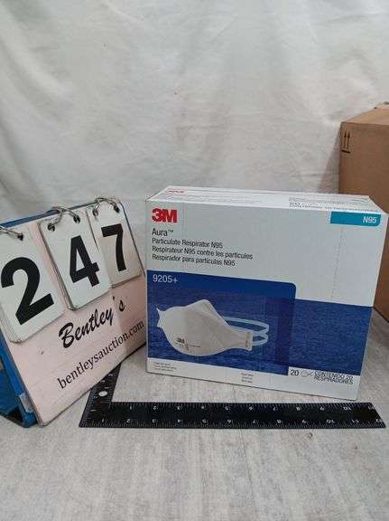 OPEN BOX OF N95 MASKS - Bentley & Associates, LLC