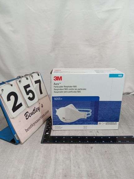 OPEN BOX OF N95 MASKS - Bentley & Associates, LLC