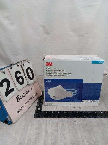 OPEN BOX OF N95 MASKS - Bentley & Associates, LLC
