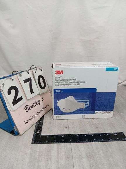 OPEN BOX OF N95 MASKS - Bentley & Associates, LLC