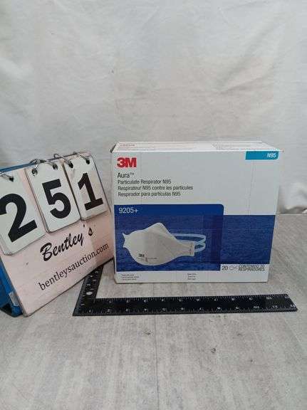 OPEN BOX OF N95 MASKS - Bentley & Associates, LLC