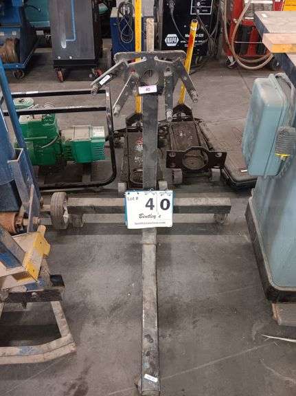 NAPA LIFTING EQUIPMENT MODEL # 91-770 MOTOR BLOCK STAND - Bentley ...