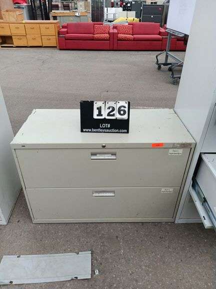 METAL 2-DRAWER CABINET - Bentley & Associates, LLC