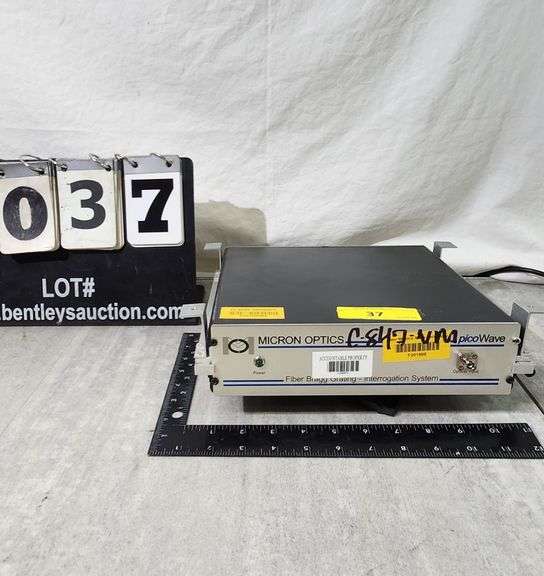 MICRON OPTICS PICO WAVE FIBER BRAGG GRATING - INTERROGATION SYSTEM ...