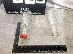 BOX: PLASTIC BOTTLES - BOTTOMS CUT OUT - Bentley & Associates, LLC