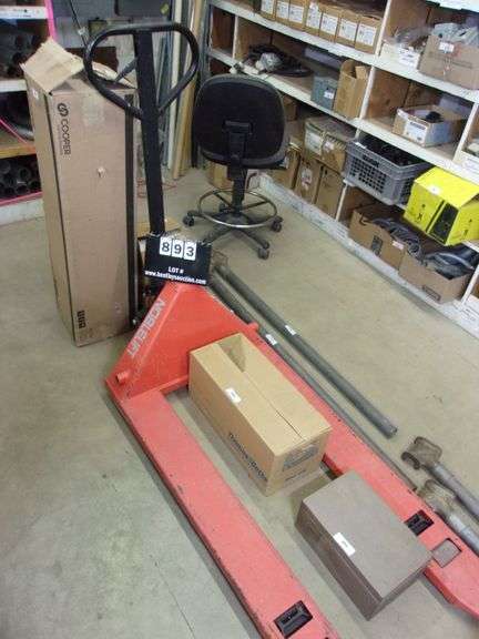 NOBLE LIFT PALLET JACK, 5500 LB - Bentley & Associates, LLC