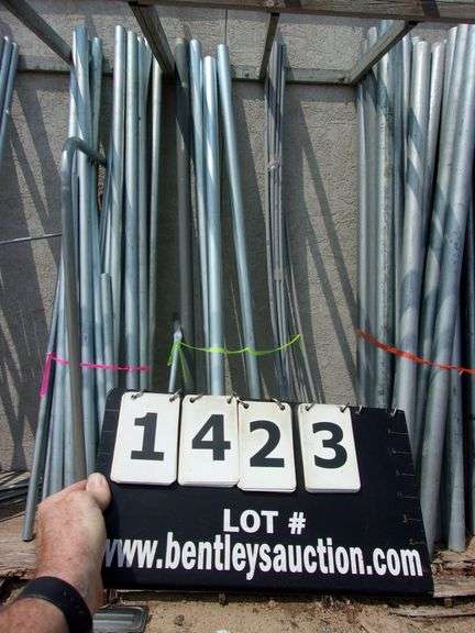 LOT: 18 PIECES OF EMT & PVC CONDUIT - EMT-3-1/2", PVC-3/4" - Bentley ...