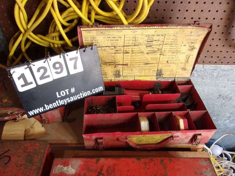 HILTI DX100L SINGLE SHOT PISTON DRIVE TOOL - Bentley & Associates, LLC