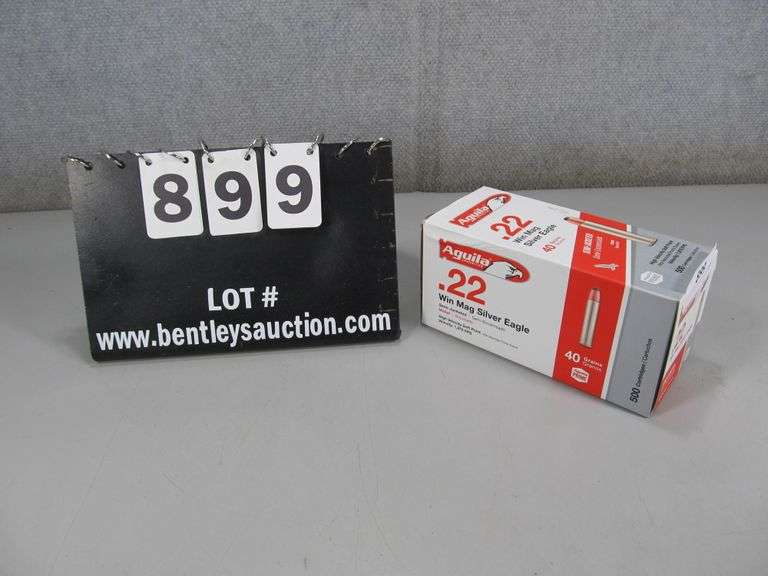 AGUILA .22 WIN. MAG SILVER EAGLE SEMI-JACKETED 40 GRAIN HIGH VELOCITY ...