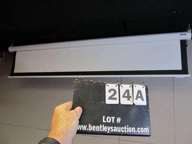 DA-LITE PROJECTOR SCREEN - Bentley & Associates, LLC