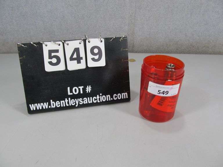 LEE RELOADING DIE SET: 338 WINCHESTER MAGNUM, 3 DIES IN ROUND RED BOX ...