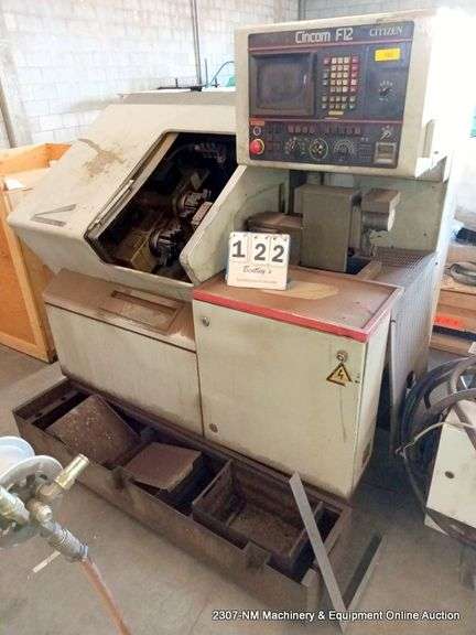 CINCOM F12 CITIZEN CNC LATHE - Bentley & Associates, LLC