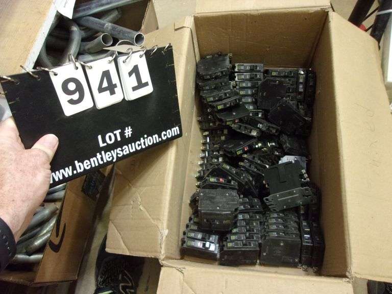 BOX: SQUARE D 20" CIRCUIT BREAKERS - Bentley & Associates, LLC
