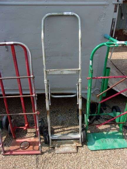 2-WHEELED WIRE SPOOL DISPENSER DOLLY - GREY - Bentley & Associates, LLC