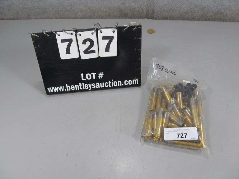 BAG: 458 WINCHESTER SUPER MAG RIFLE CASINGS - Bentley & Associates, LLC