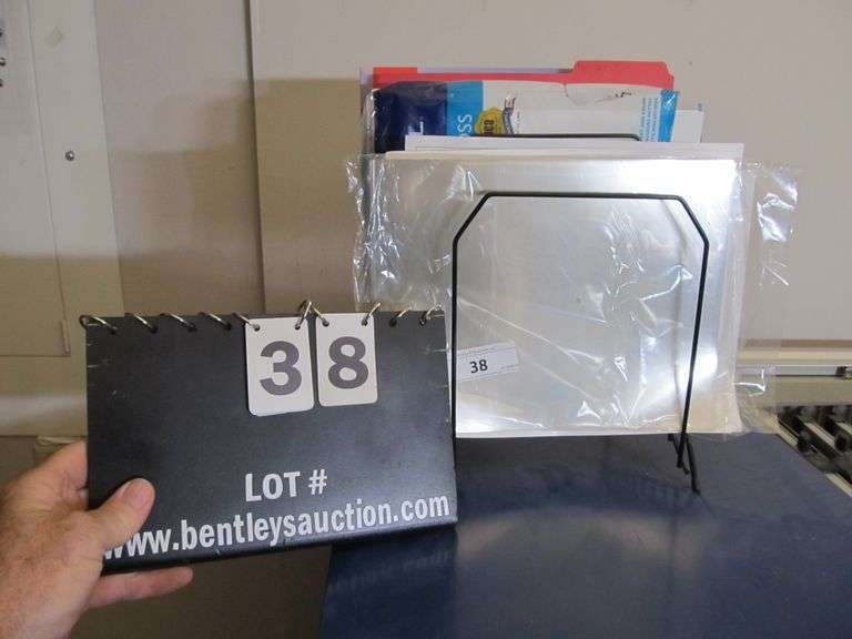 LOT: PAPER & PLASTIC COVERS - Bentley & Associates, LLC