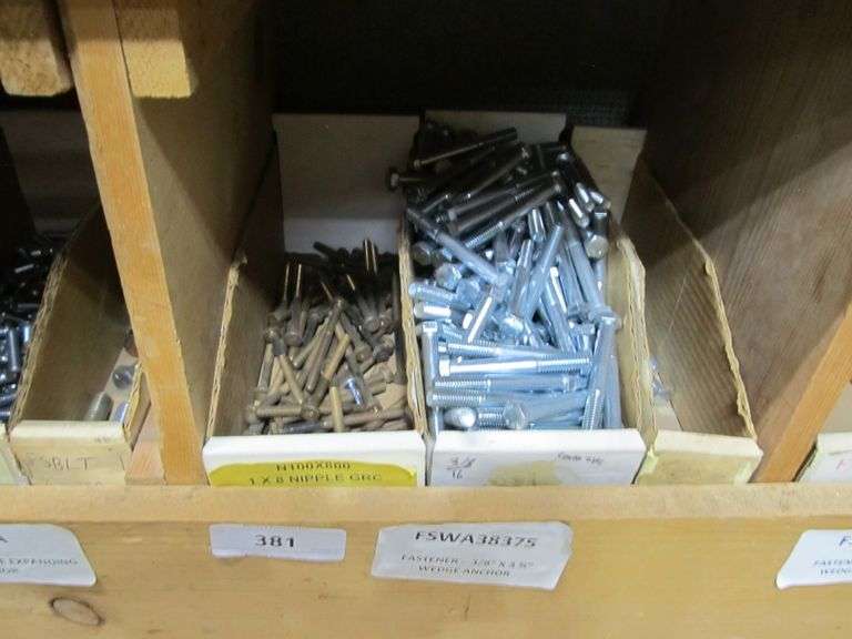 CONTENTS OF BIN: COPPER COATED BOLTS & HEX HEAD BOLTS - Bentley ...