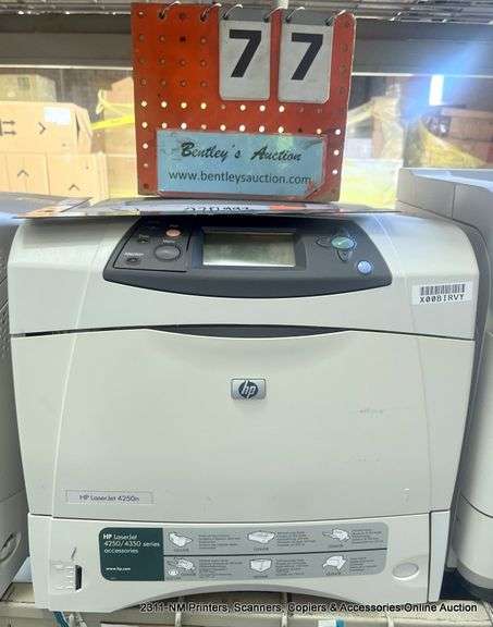 HP LASERJET 4250N PRINTER - Bentley & Associates, LLC