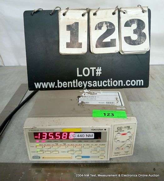 YOKOGAWA 7552 DIGITAL MULTIMETER - Bentley & Associates, LLC