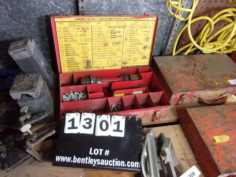 HILTI DX100L SINGLE SHOT PISTON DRIVE TOOL - Bentley & Associates, LLC