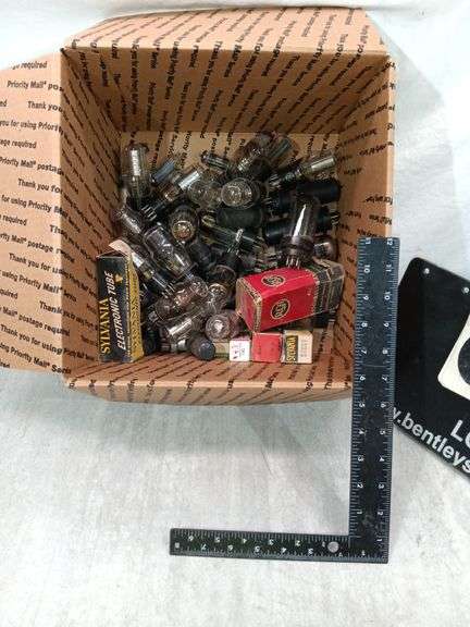BOX: ASSORTED ELECTRONIC TUBES - Bentley & Associates, LLC