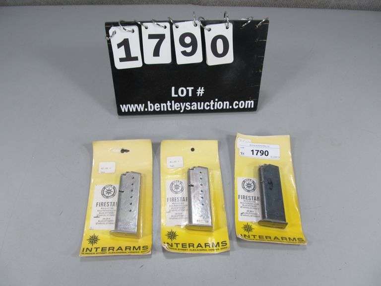 INTER ARMS FIRESTAR 9MM/.40 S&W MAGAZINES (3X MONEY) - Bentley ...