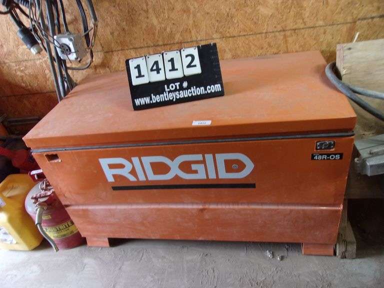 RIDGID TOOLS 48R-OS JOBSITE BOX - Bentley & Associates, LLC