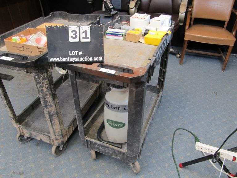 PLASTIC TWO LEVEL CART - Bentley & Associates, LLC