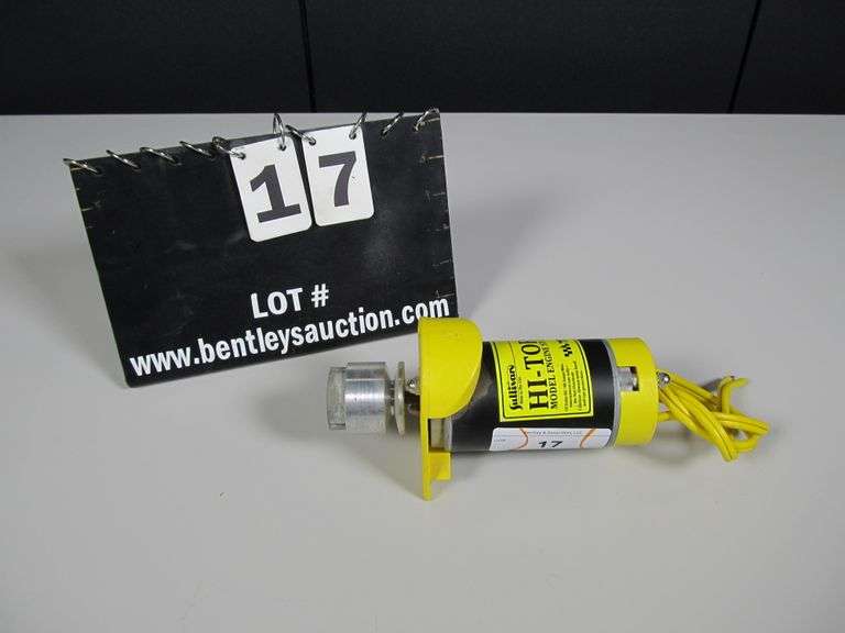 SULLIVAN HI-TORK MODEL ENGINE STARTER - 12VDC/80 AMP MAX - Bentley ...