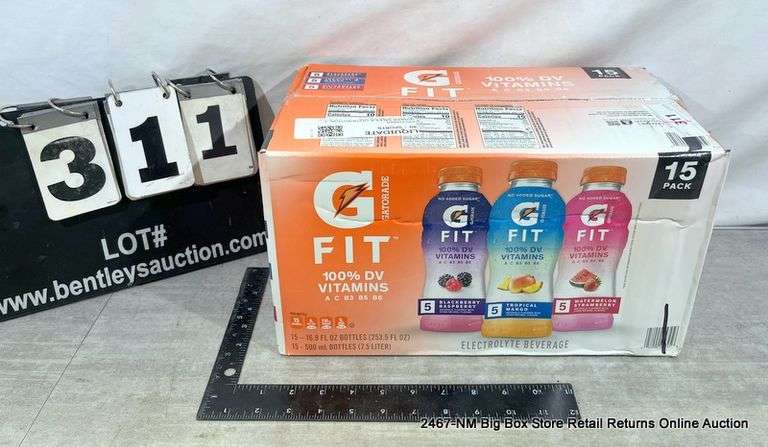 GATORADE FIT 15 PACK VARIETY PACK - Bentley & Associates, LLC