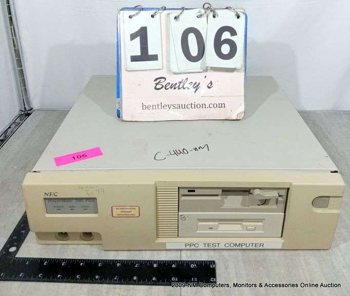 NEC POWERMATE 286 PLUS PPC TEST COMPUTER - Bentley & Associates, LLC