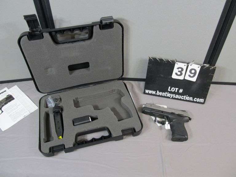 TAURUS PT 809-C 9MM SEMI-AUTO PISTOL- S/N: TGW64782 - Bentley ...