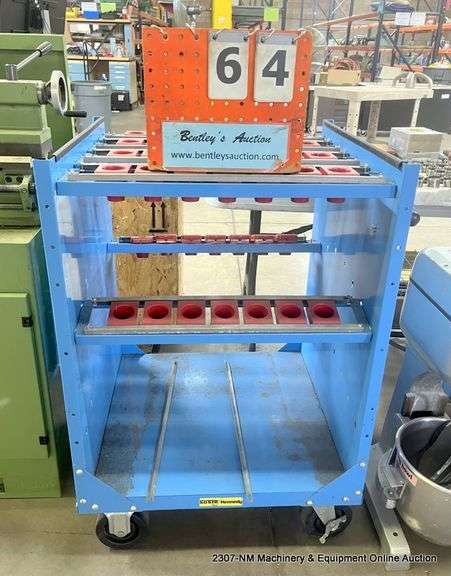 SUSTA KENNEDY COLLET HOLDER CABINET - CASTERED - Bentley & Associates, LLC