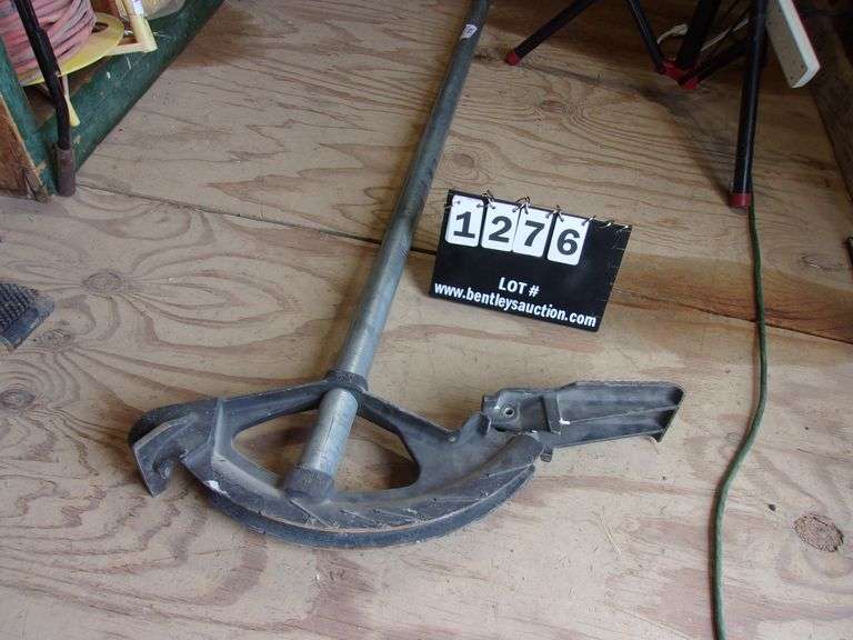 IDEAL 1" RIGID CONDUIT BENDER - Bentley & Associates, LLC
