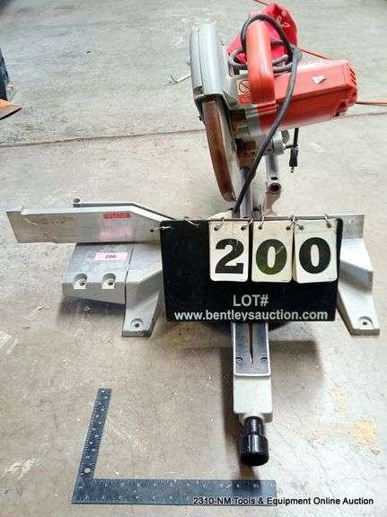 MILWAUKEE 6496 10" MAGNUM SLIDE COMPOUND MITER SAW - Bentley ...