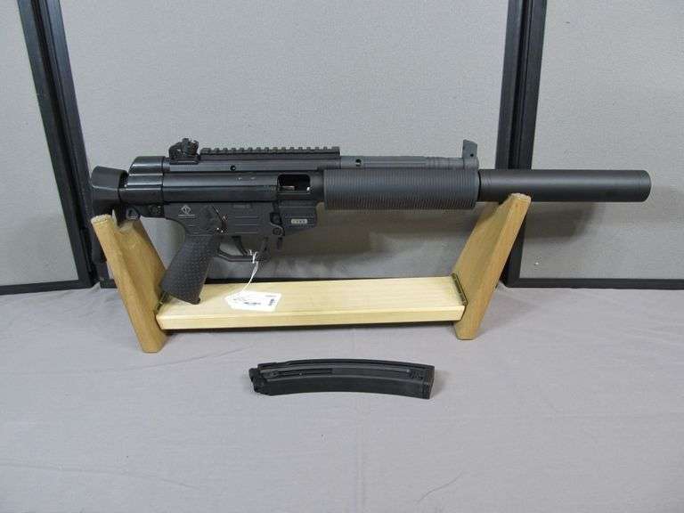 GSG 522 22 LR MP5 SEMI-AUTO LONG RIFLE- S/N: A690680 - Bentley ...