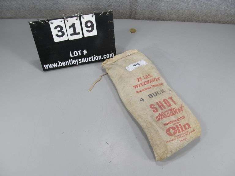 BAG: WINCHESTER 25 LB AMERICAN STANDARD 1 SHOT BAG OF LEADS - Bentley ...