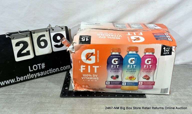 GATORADE FIT DRINKS - 15 PACK - Bentley & Associates, LLC