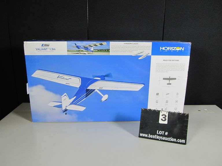 BNF BASIC HORIZON HOBBY E-FLITE VALIANT 1.3M RC AIRPLANE KIT - EFL4950 ...