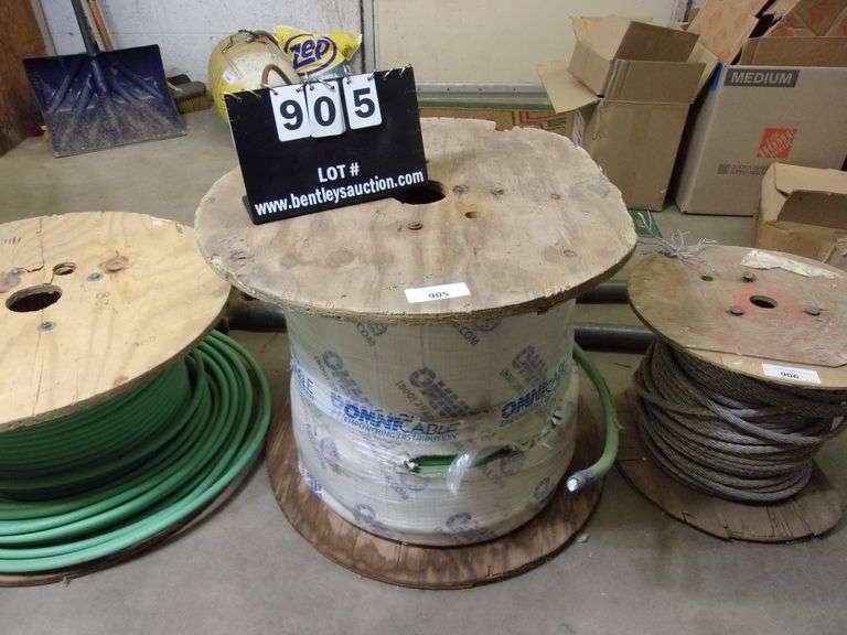 SPOOL: 4/0 ALUMINUM WIRE - Bentley & Associates, LLC