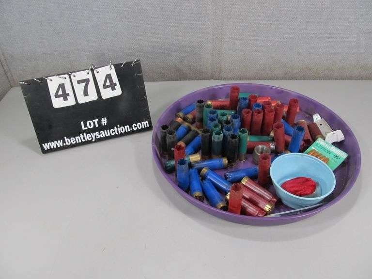 PURPLE TRAY: EMPTY REMINGTON 12 GUAGE SHOTGUN SHELLS - Bentley ...