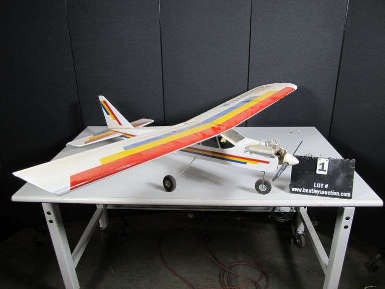 HOBBICO SUPER STAR NITRO GAS POWERED RC AIRPLANE - OS 40 ENGINE - NO ...