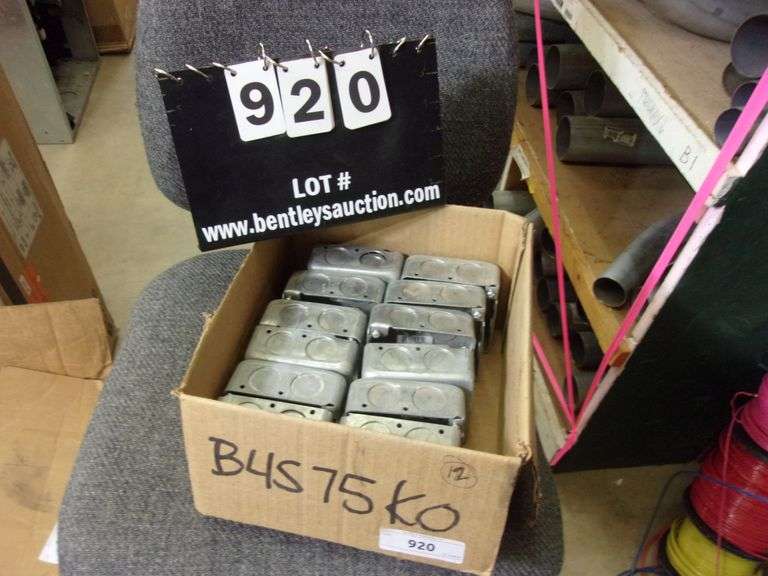 BOX: B4S75KO JUNCTION BOXES - Bentley & Associates, LLC