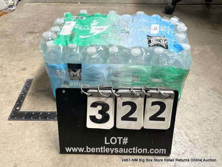 MEMBER'S MARK PURIFIED WATER - OPEN CASE, MAY BE MISSING BOTTLES ...