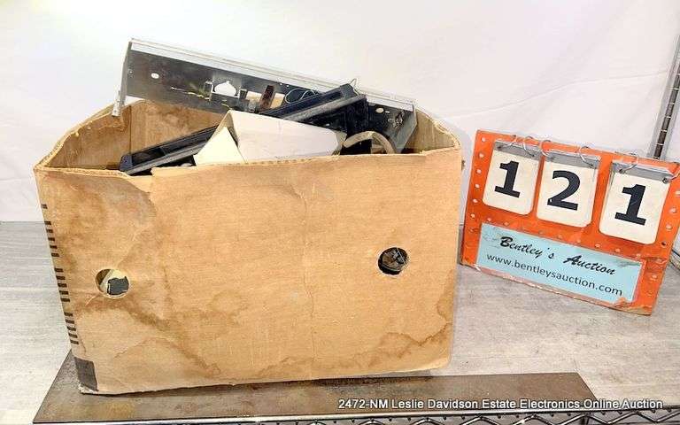 BOX: ASSORTED ELECTRONIC PARTS - Bentley & Associates, LLC