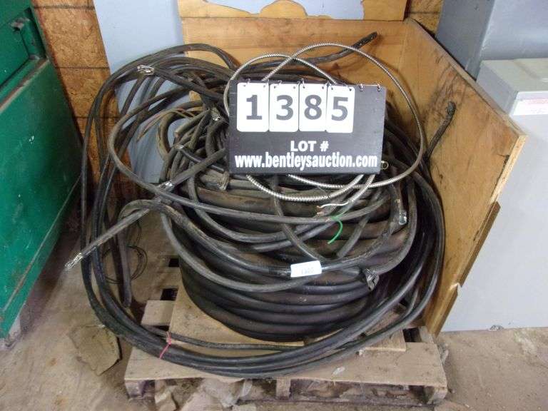 LARGE LOT:MIXED SIZE COPPER & ALUMINUM SERVICE WIRE & CORDS - Bentley ...